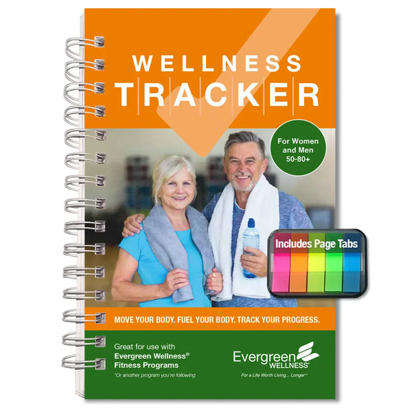 Wellness Tracker for Women and Men 50-80+. Includes Activity Tracker ...