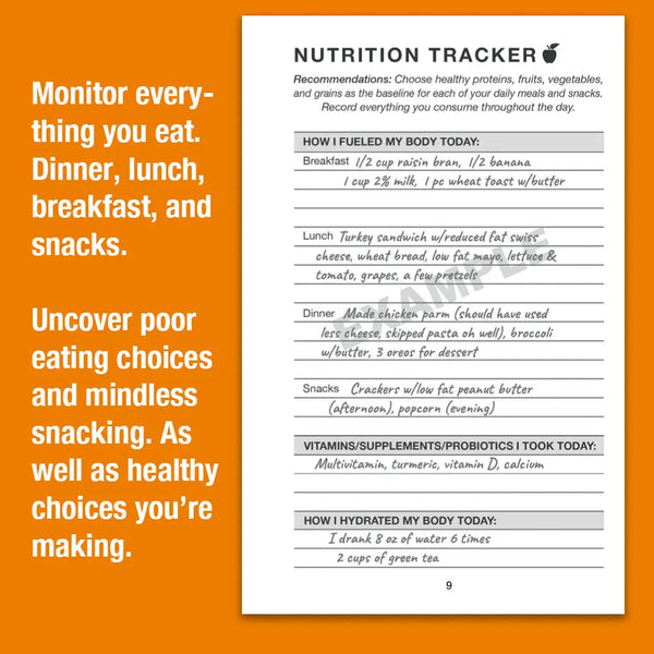 Wellness Tracker for Women and Men 50-80+. Includes Activity Tracker ...